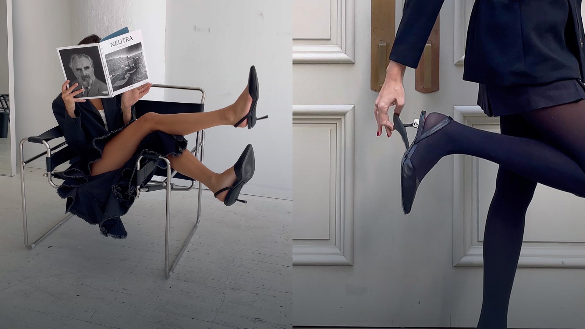 VICE VERSA | Convertible Heels to Flats - Luxury & Comfort