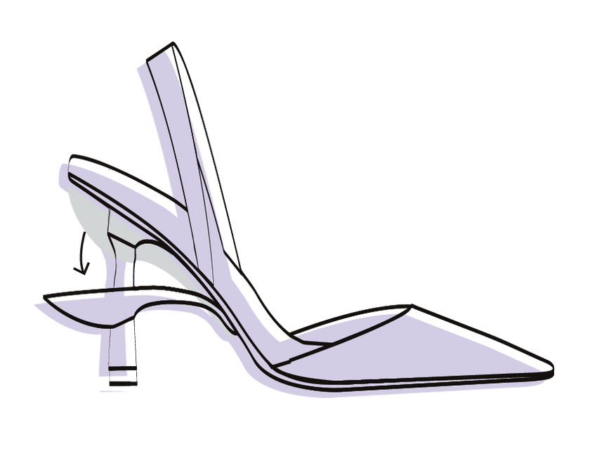How Our Convertible Heels Fold to Flats in Seconds – VICE VERSA