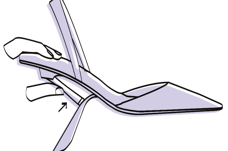 How Our Convertible Heels Fold to Flats in Seconds – VICE VERSA